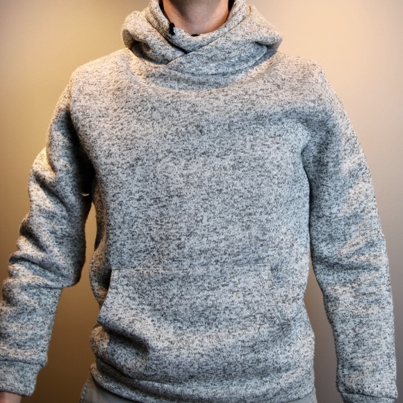 Shirts | Mens Turtle Neck Hoodie | Poshmark